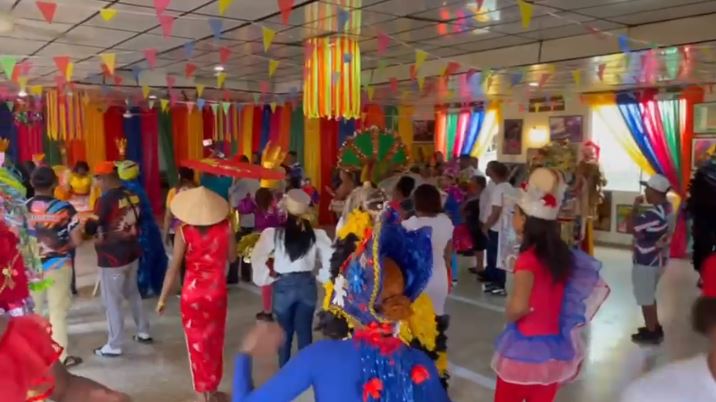 CODEPROSAR apertura exposición sobre el Carnaval de Cotuí