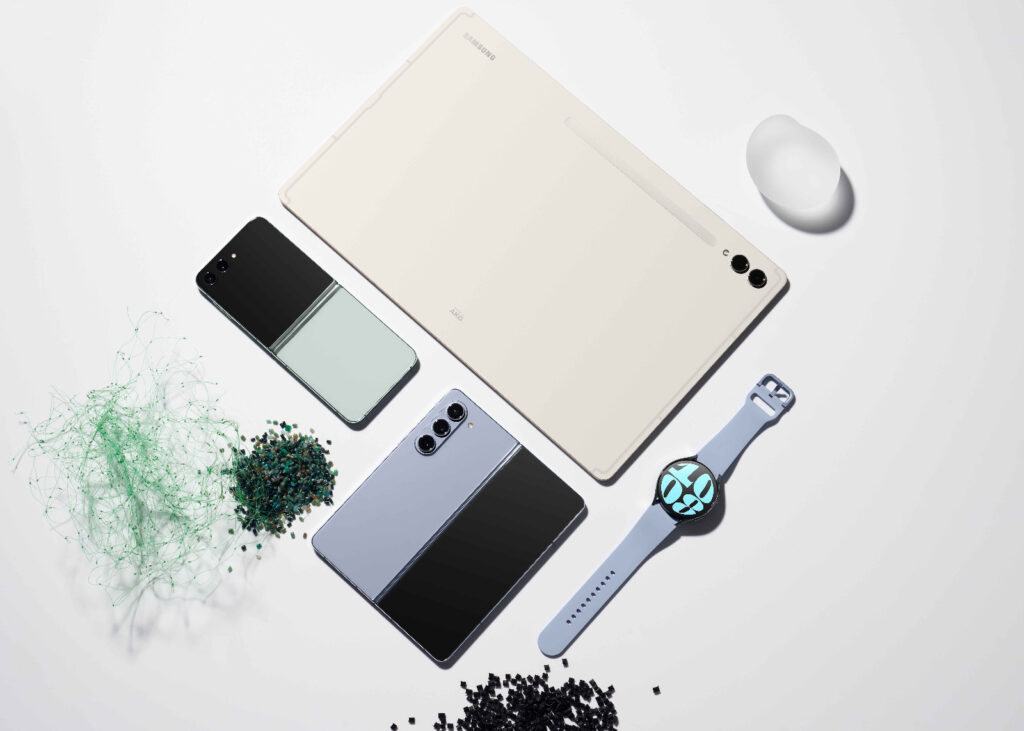 Galaxy Z Flip5 y Fold5 en el compromiso ambiental de Samsung