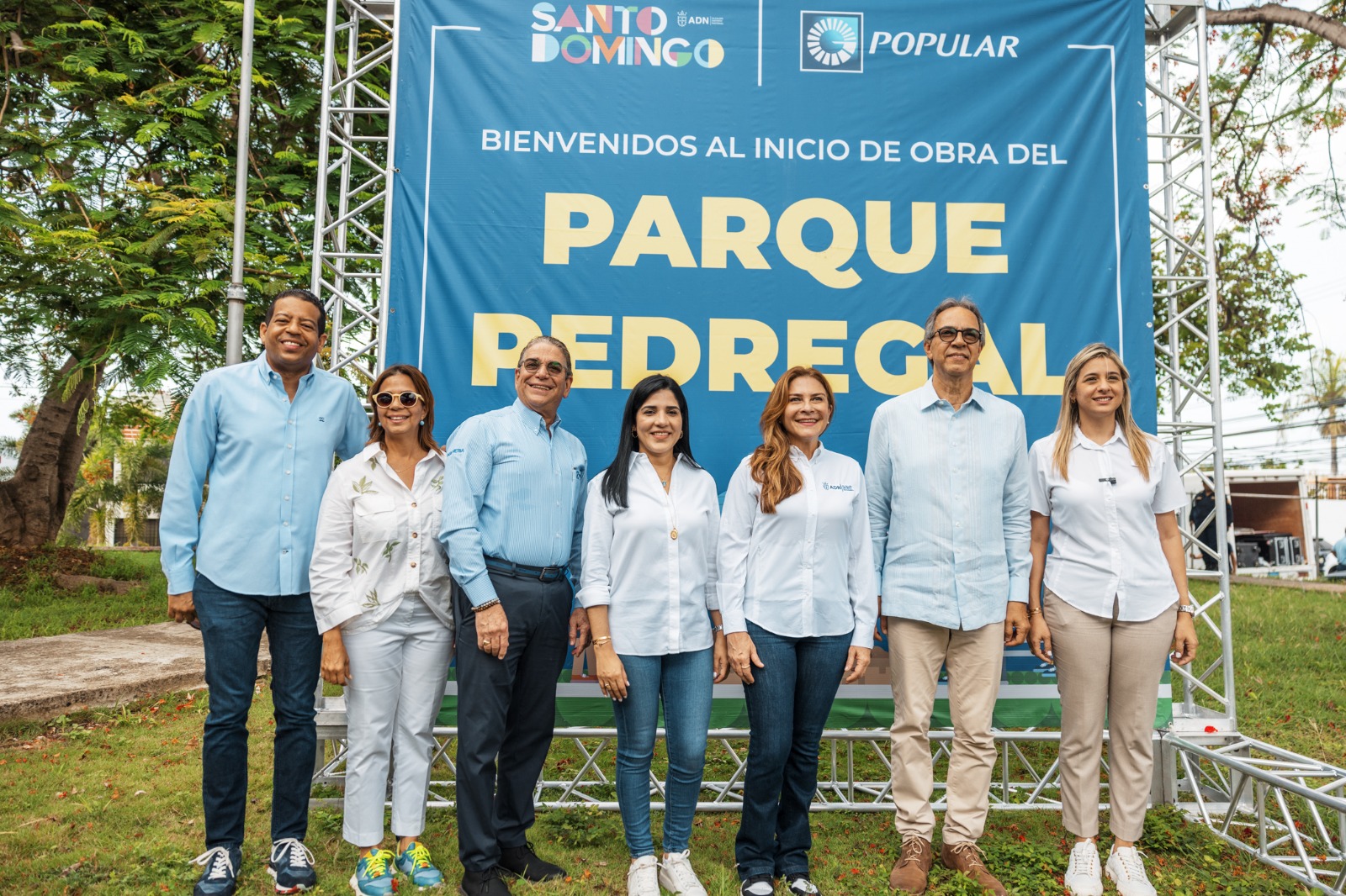 Alcaldía DN y Banco Popular inician trabajos parque El Pedregal Alcaldía DN y Banco Popular inician trabajos parque El Pedregal