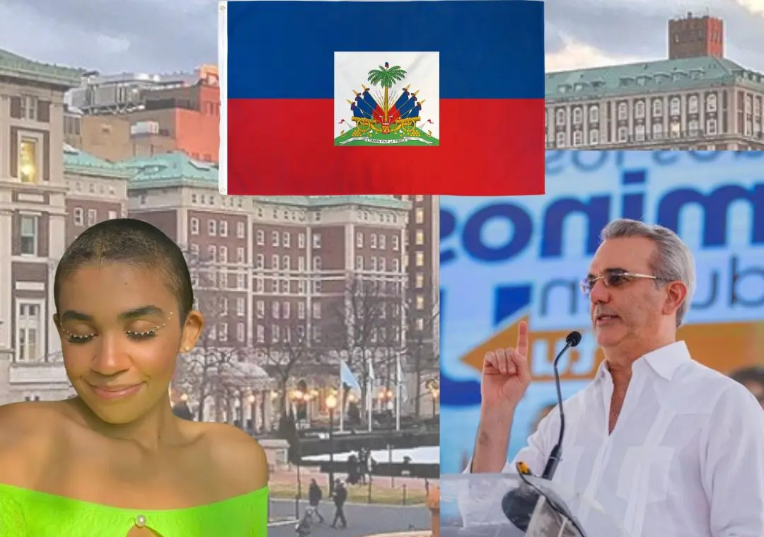 Lizzy George-Griffin, la que "debatió" con Abinader sobre haitianos