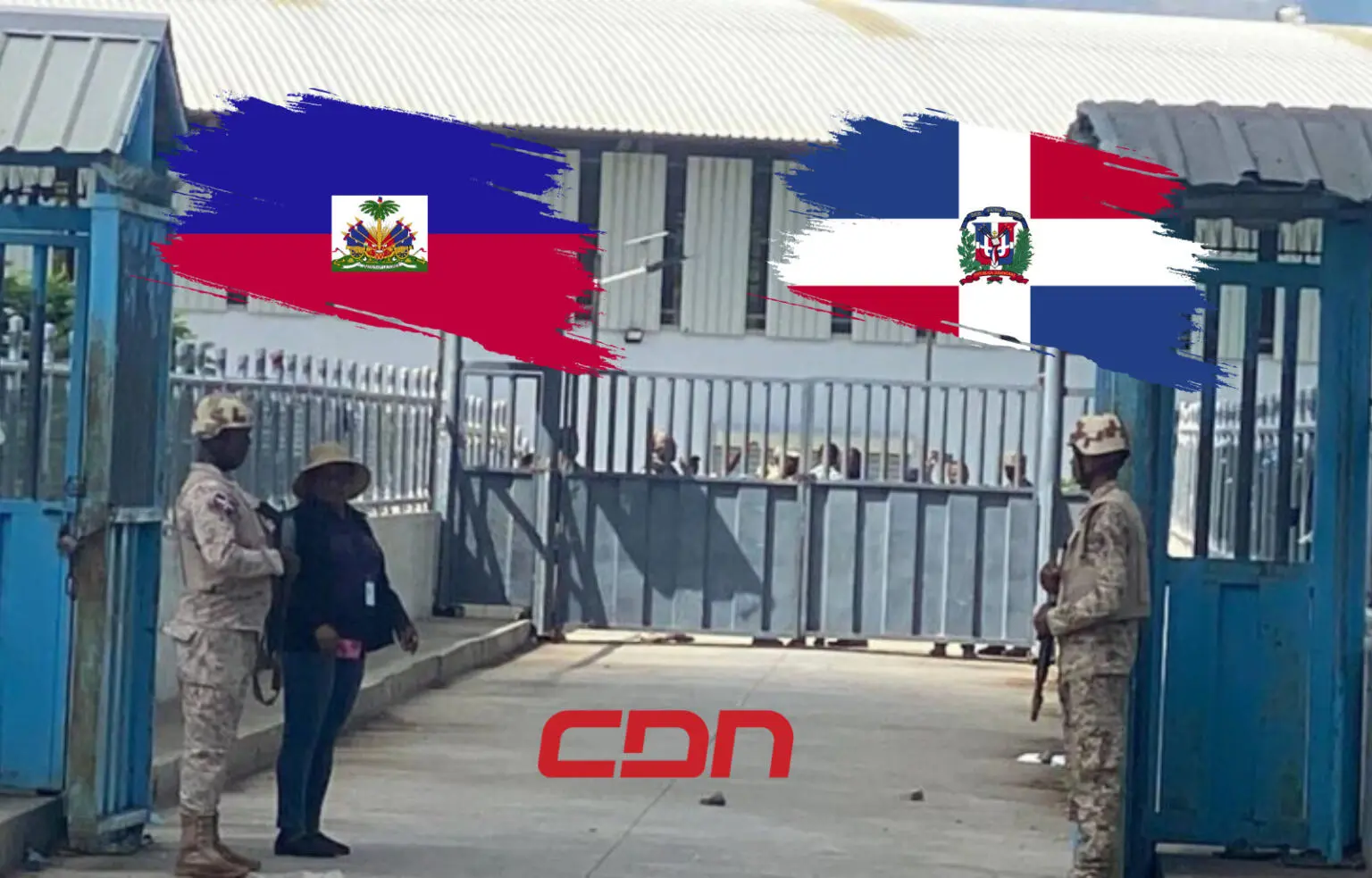 Frontera entre Haití y República Dominicana en calma