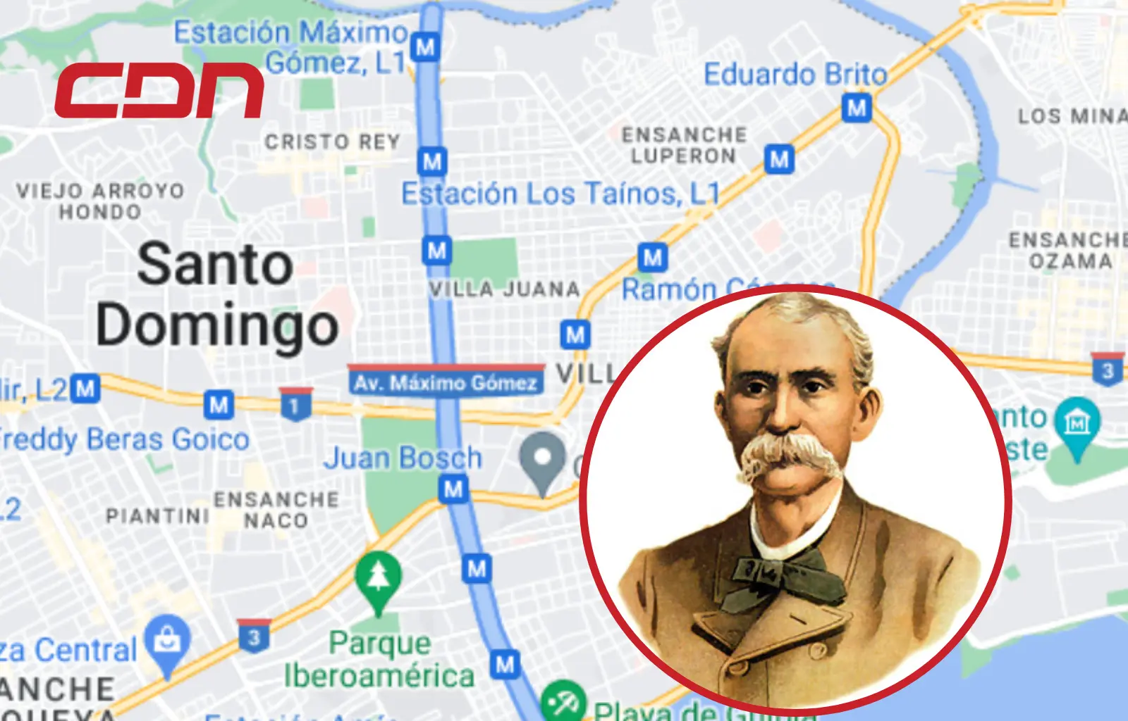 La Avenida Máximo nombrada como un héroe nacional