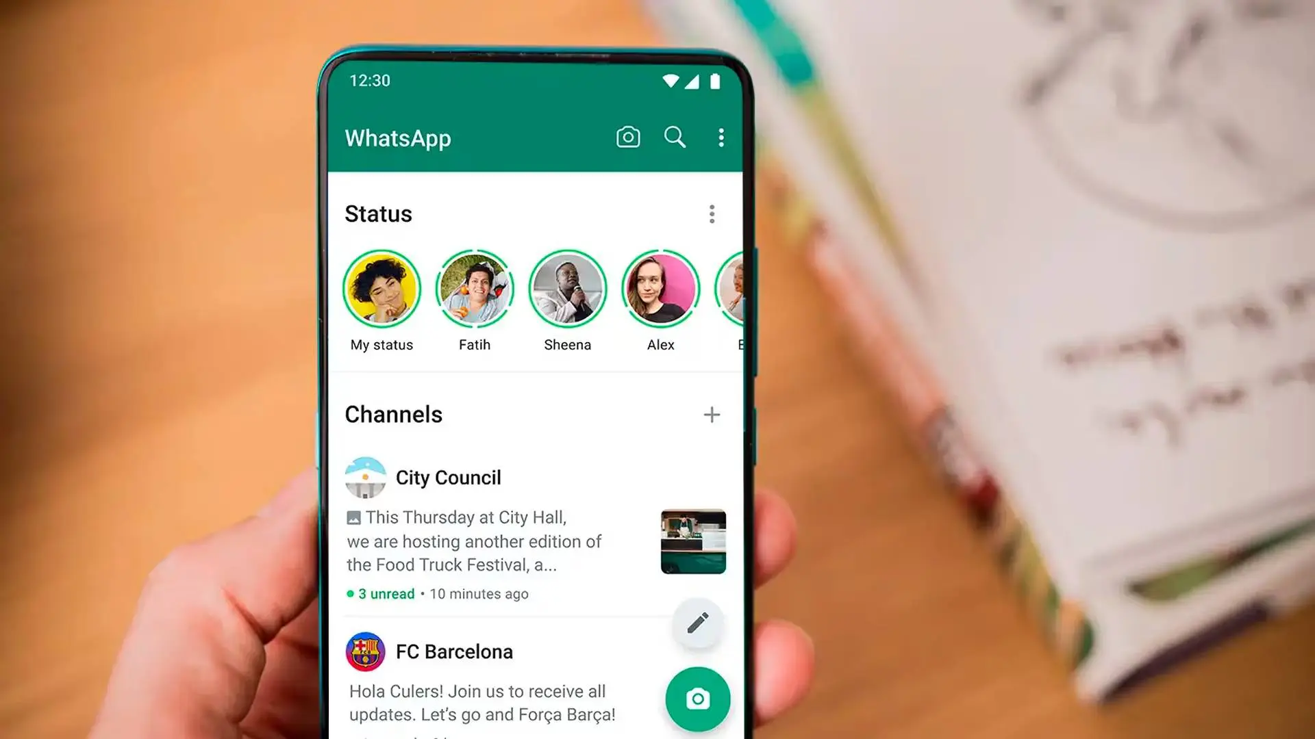Cómo quitar los canales de WhatsApp y volver a los Estados