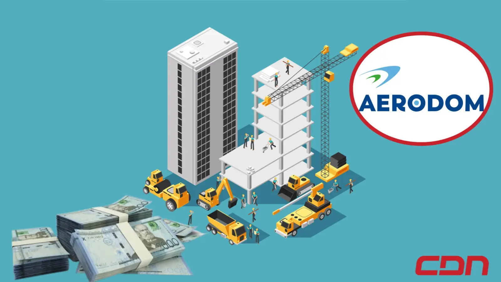 ¿Cuáles obras hará el gobierno con recursos de AERODOM?