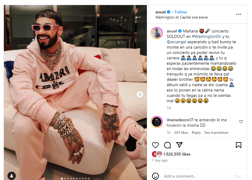 Arcángel ataca a Anuel AA en su tiradera "Feliz Navidad 8"