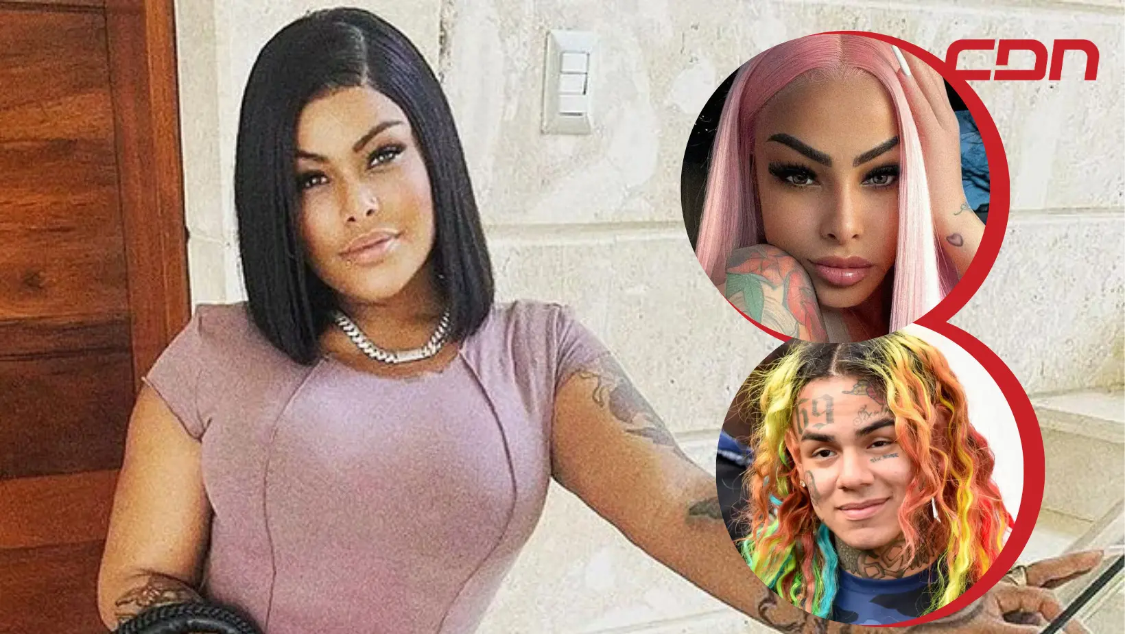 "Yo soy la para", la entrada triunfal de Yailin al Palacio de Justicia