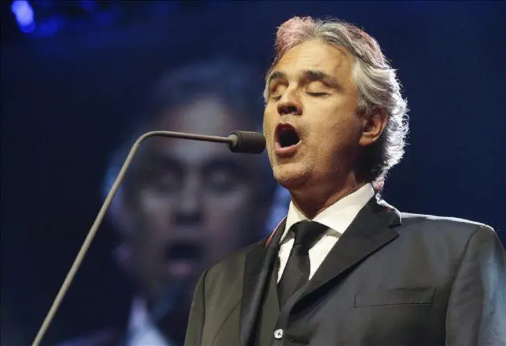 Andrea Bocelli brillará este sábado en concierto del Olímpico