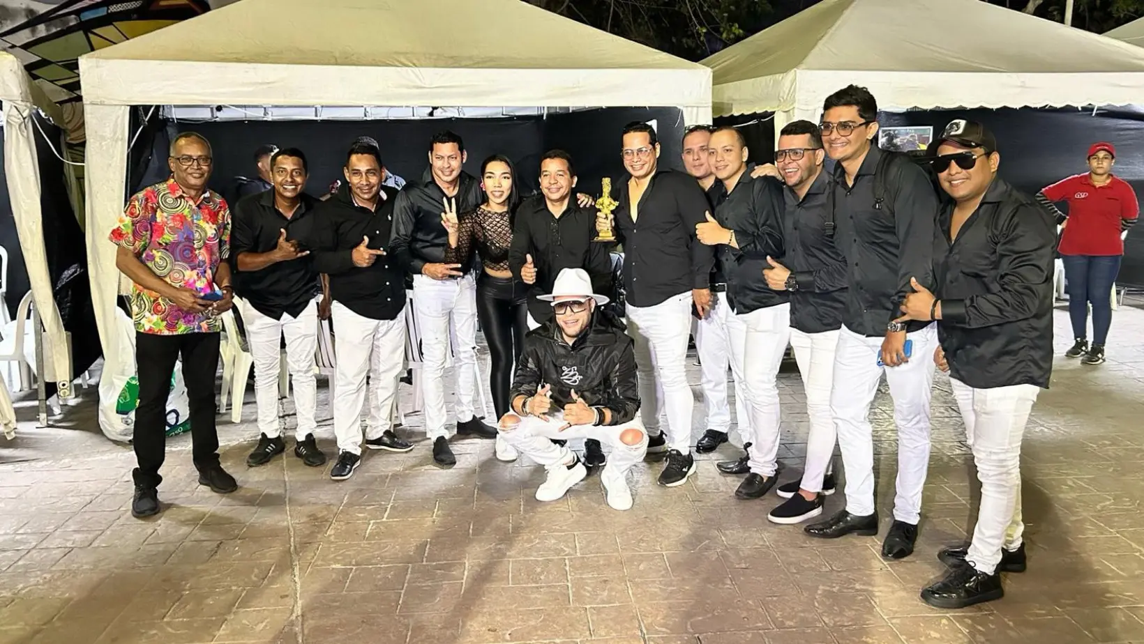 Artista Dionis K Da Uno recibe Congo de Oro en Barranquilla
