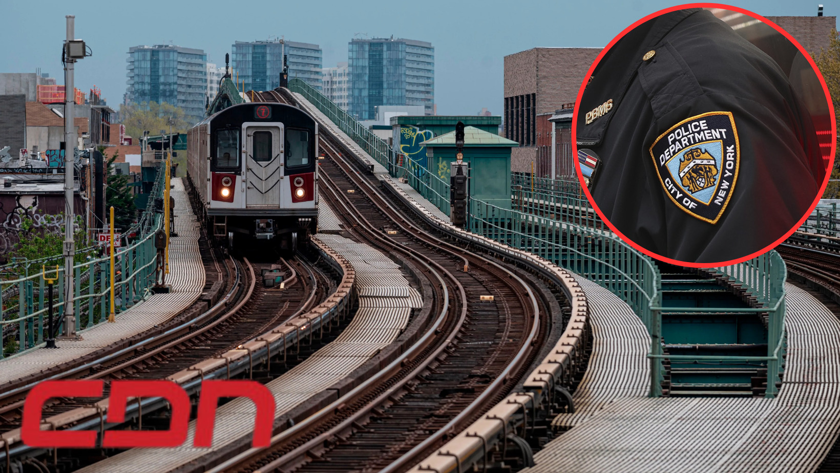 Encuentran pierna humana en las vías del tren en El Bronx