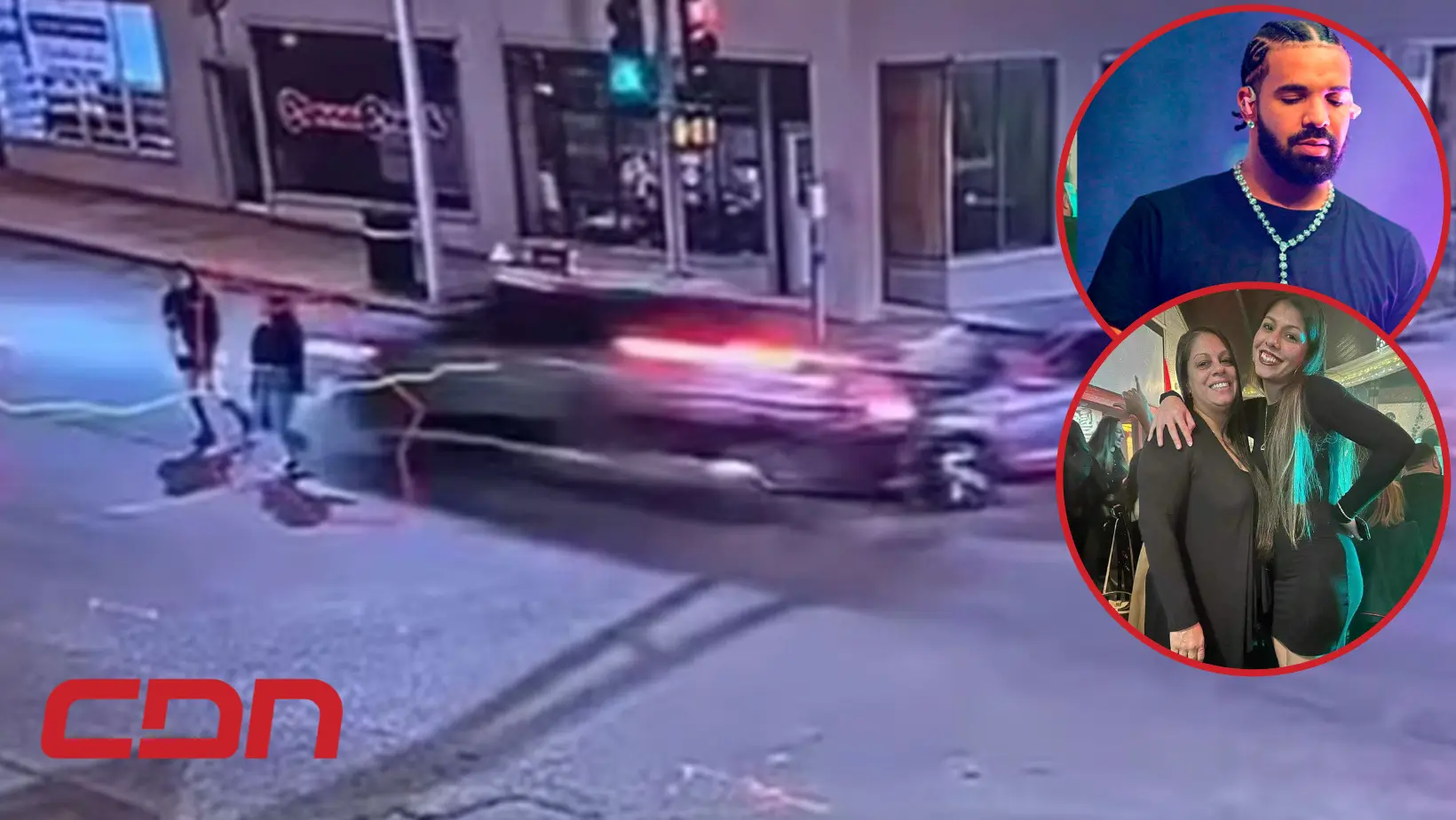 Madre e hija son atropelladas al salir de concierto de Drake