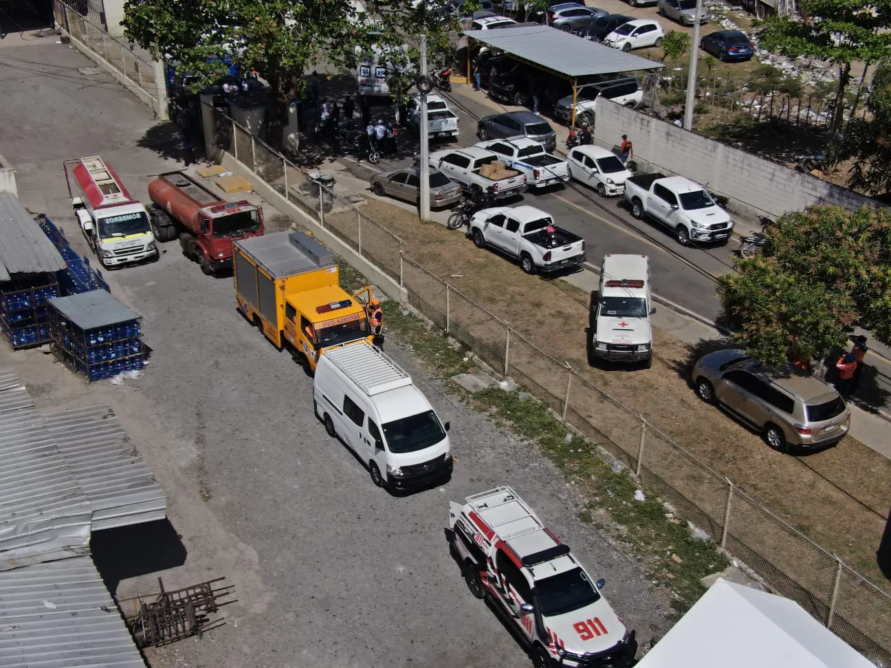 Incendio en cárcel La Victoria es asistido bajo coordinación 911