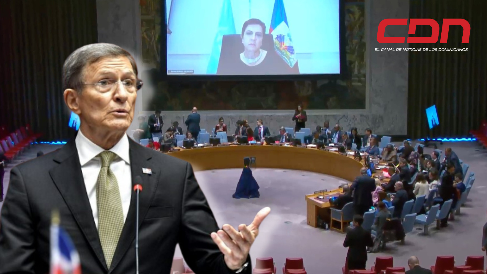 Roberto Álvarez advierte ante la ONU sobre situación de haití