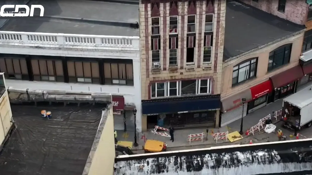 Dos personas bajo escombros tras colapso pisos en Nueva York