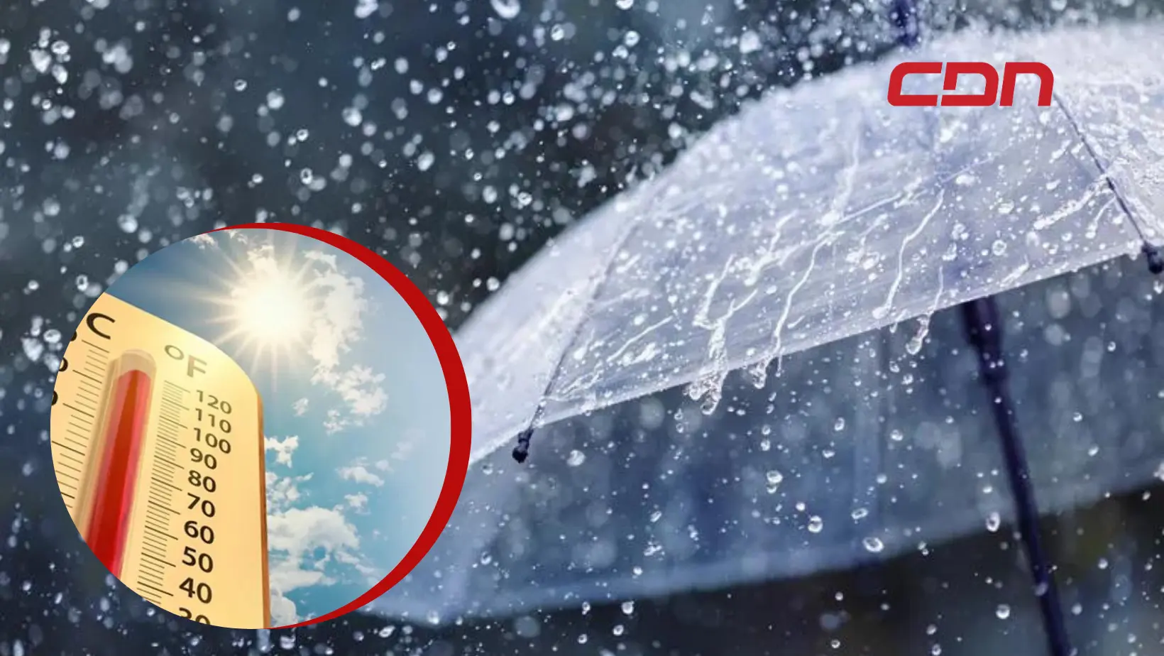 Onamet pronostica lluvias y temperaturas calurosas