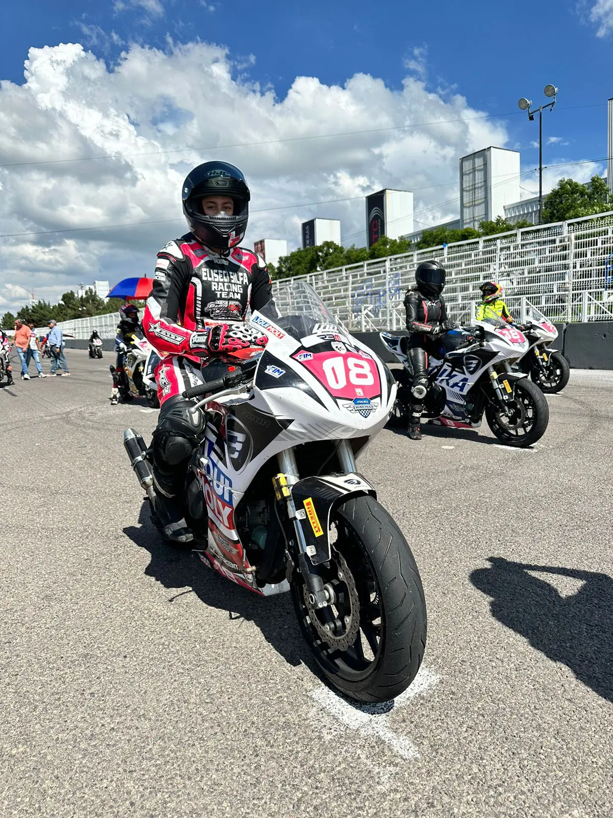 Krystal Silfa se corona campeona en latinoamericano motociclismo