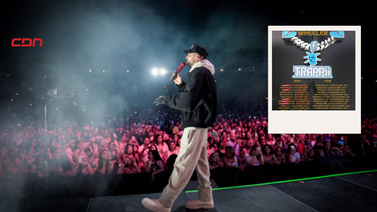 Jay Wheeler anuncia nuevas fechas para su “TRAPPii Tour”