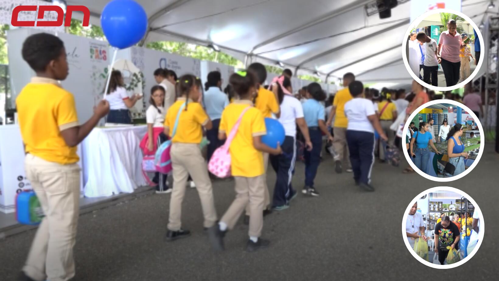 Expo Cibao 2024 en su tercer día incrementa cantidad de visitantes