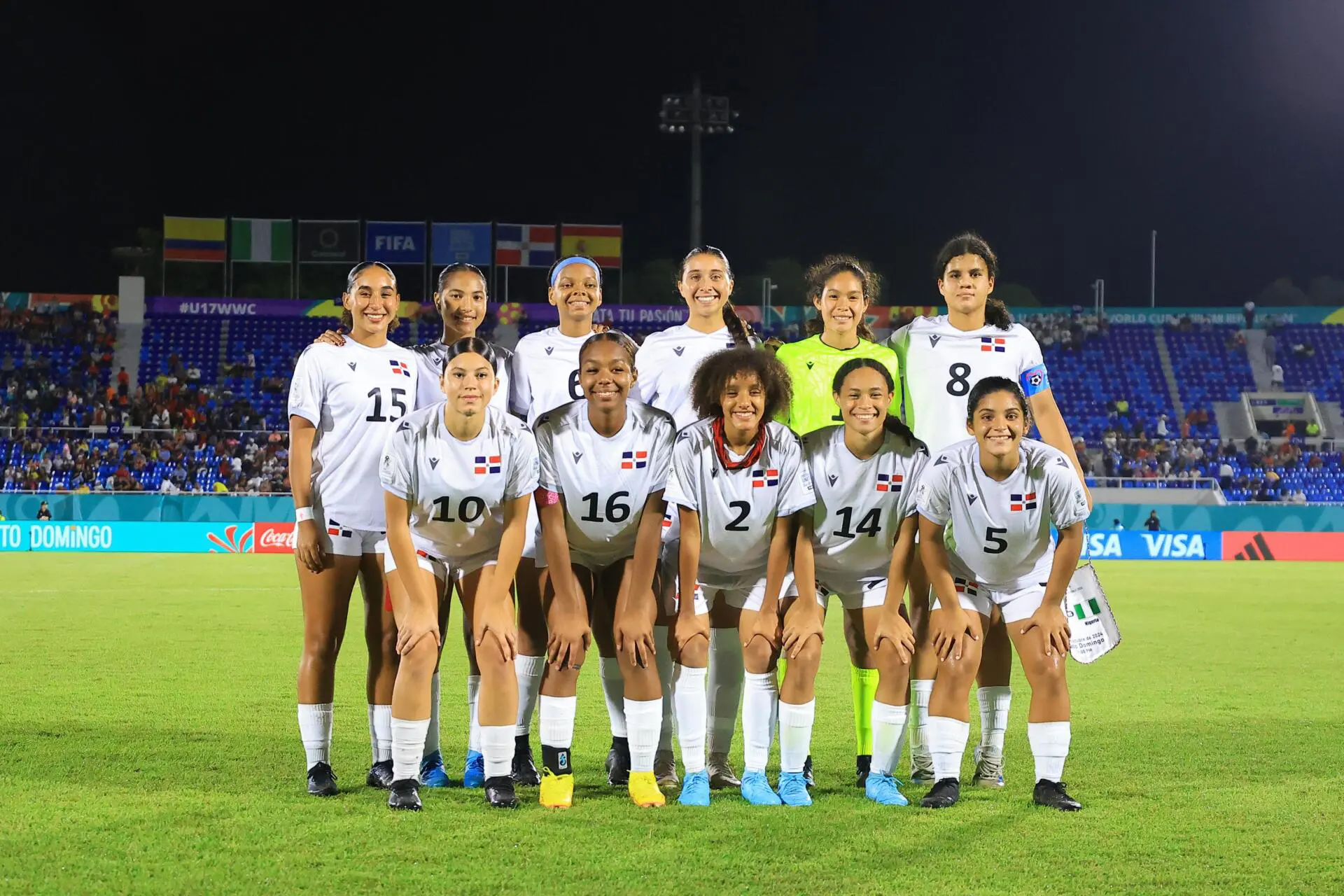 República Dominicana se despide del Mundial Femenino Sub-17