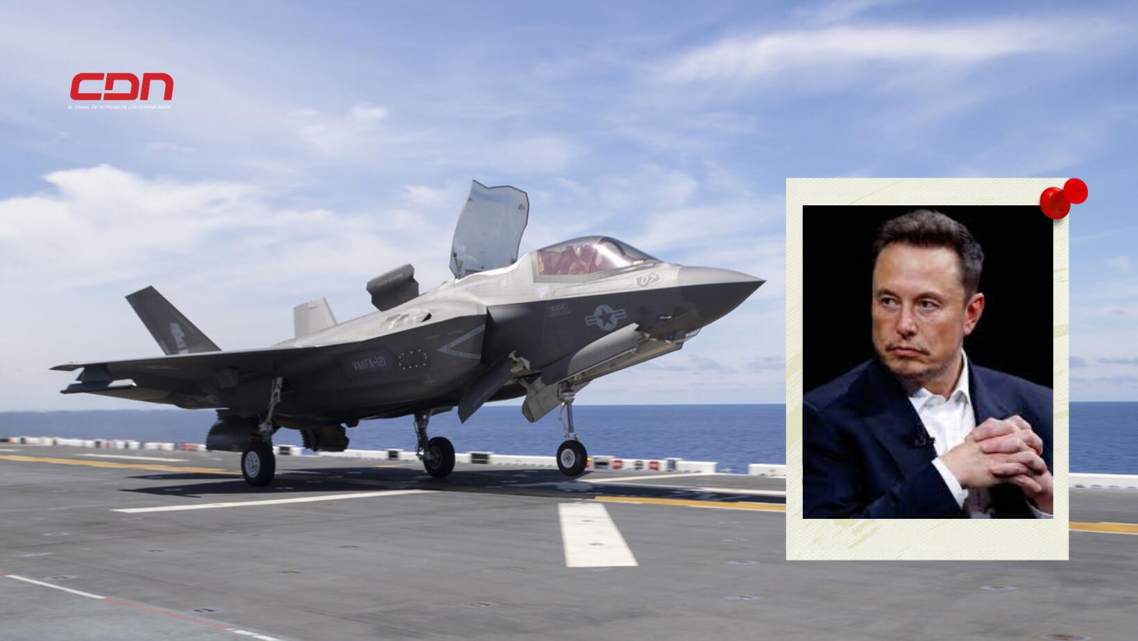 Elon Musk explica qué hay detrás del fracaso del F-35 de EE.UU.