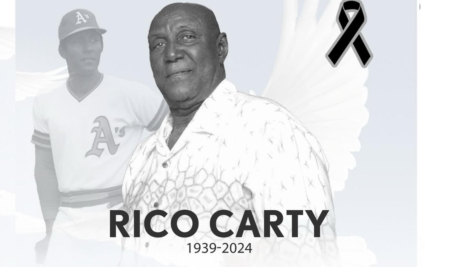 Kelvin Cruz, lamenta el fallecimiento de Rico Carty