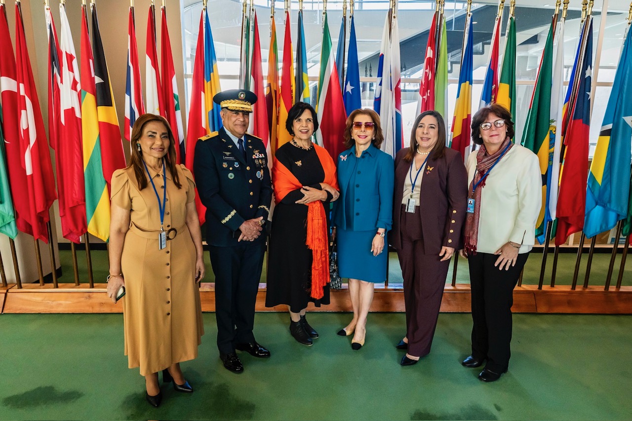 Melba Segura de Grullón presenta en la ONU avances de mujeres