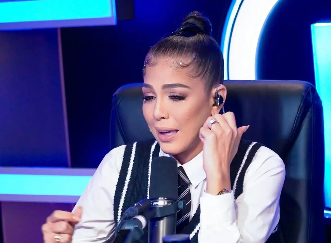 Tamara Martínez llora al narrar su historia con Emilio López