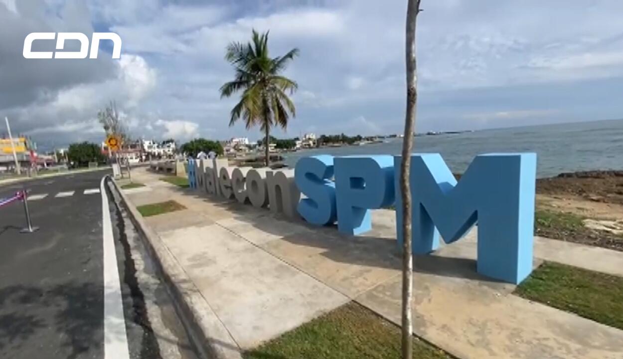 Inauguran remodelado Malecón de San Pedro de Macorís