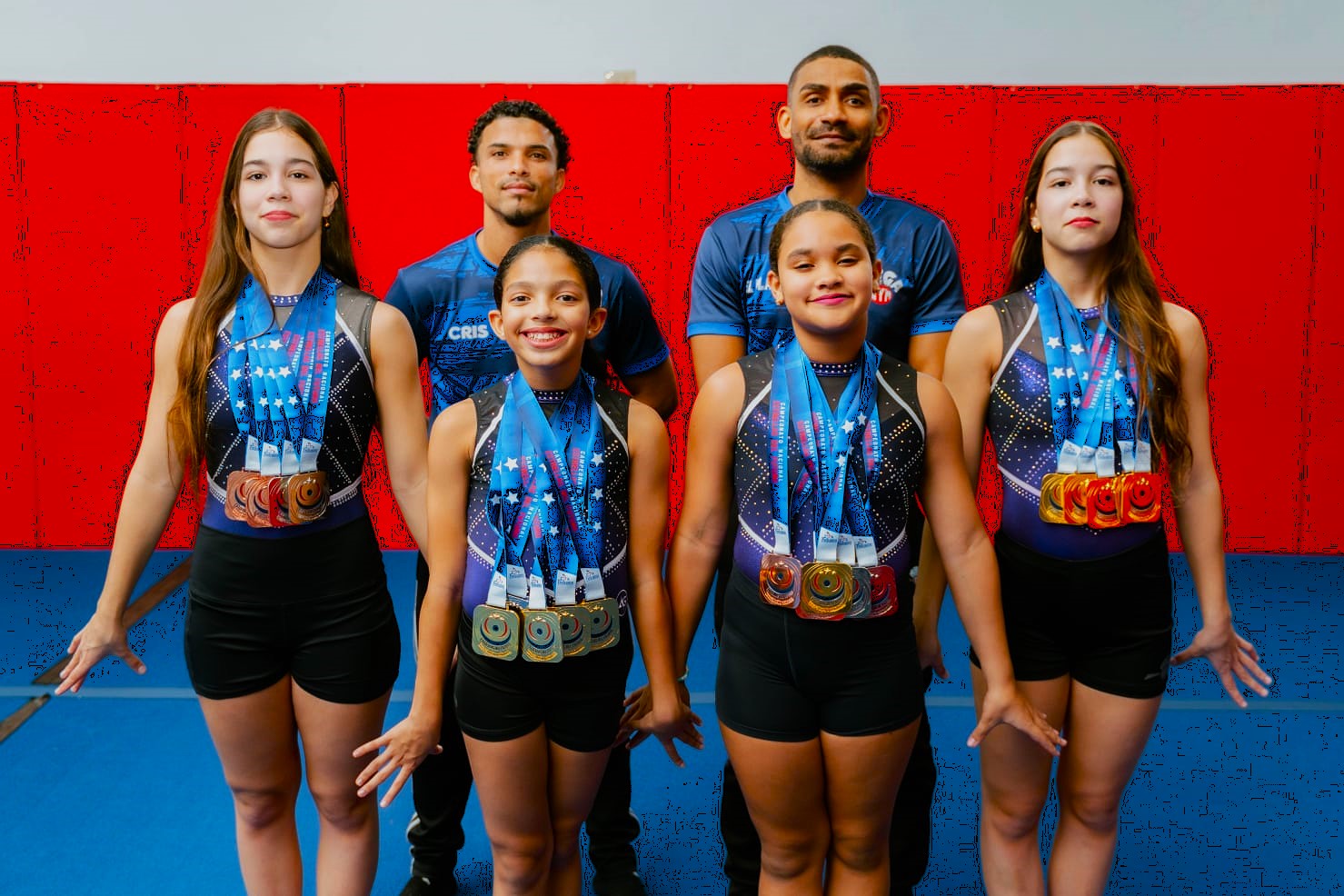 Atletas del Mega Gym se distinguen en nacional de gimnasia
