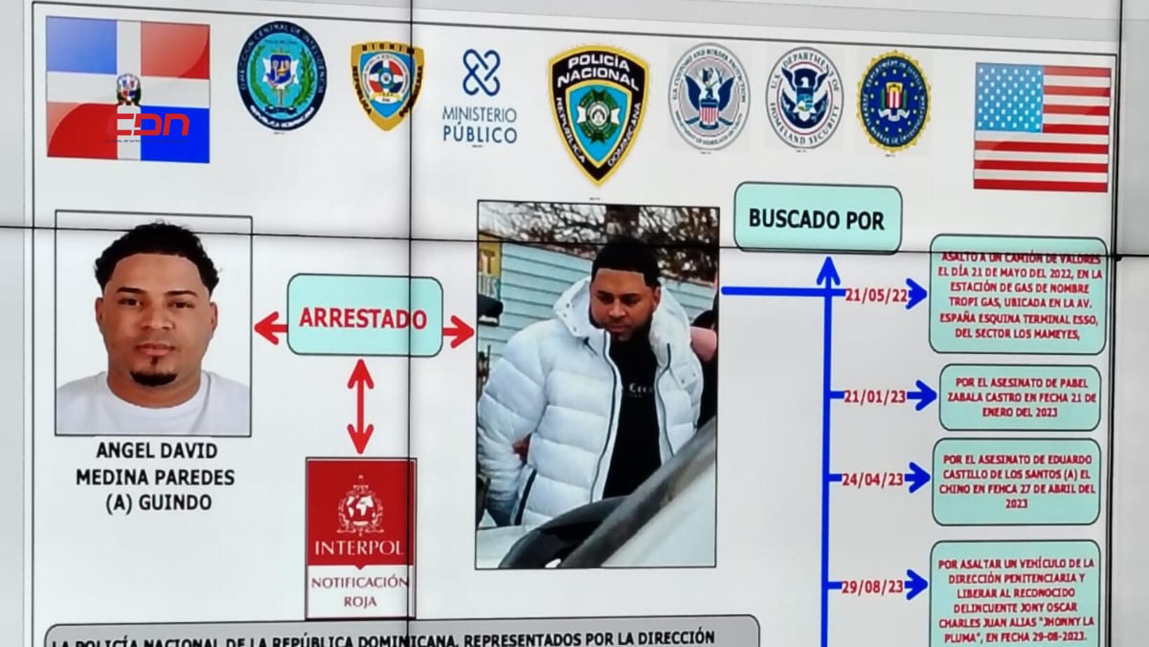 Capturan al criminal más buscado de RD