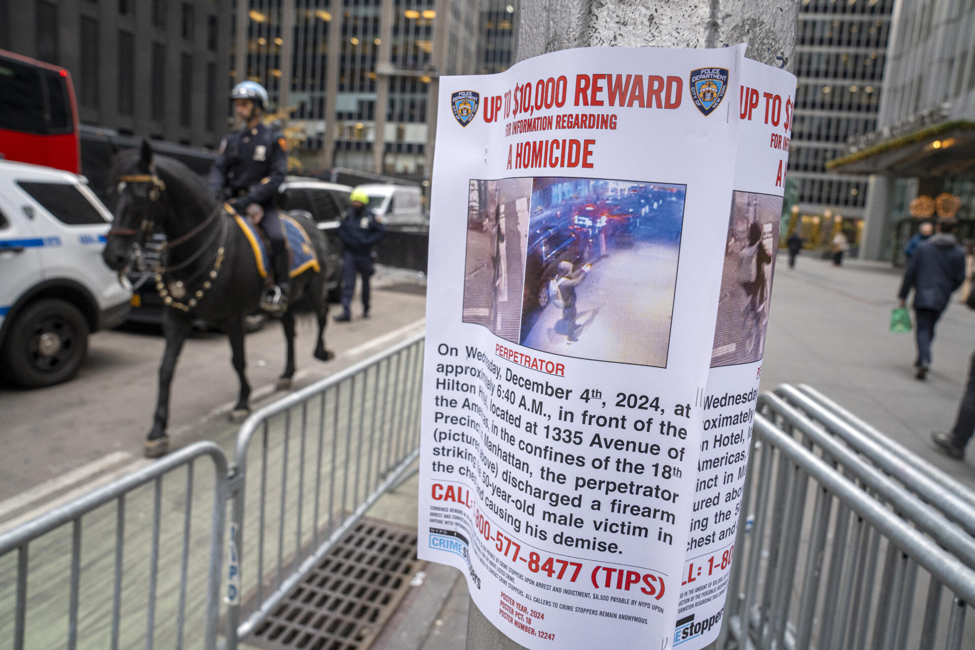 Policía acorrala a sospechoso de matar CEO de UnitedHealthcare