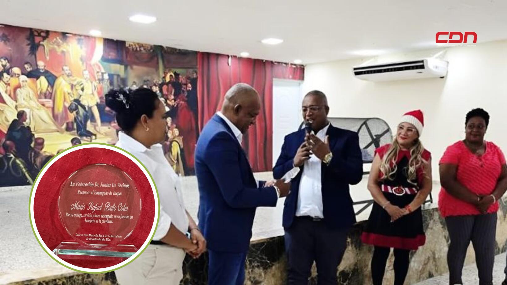 Reconocen labor del director provincial de Inapa en Hato Mayor