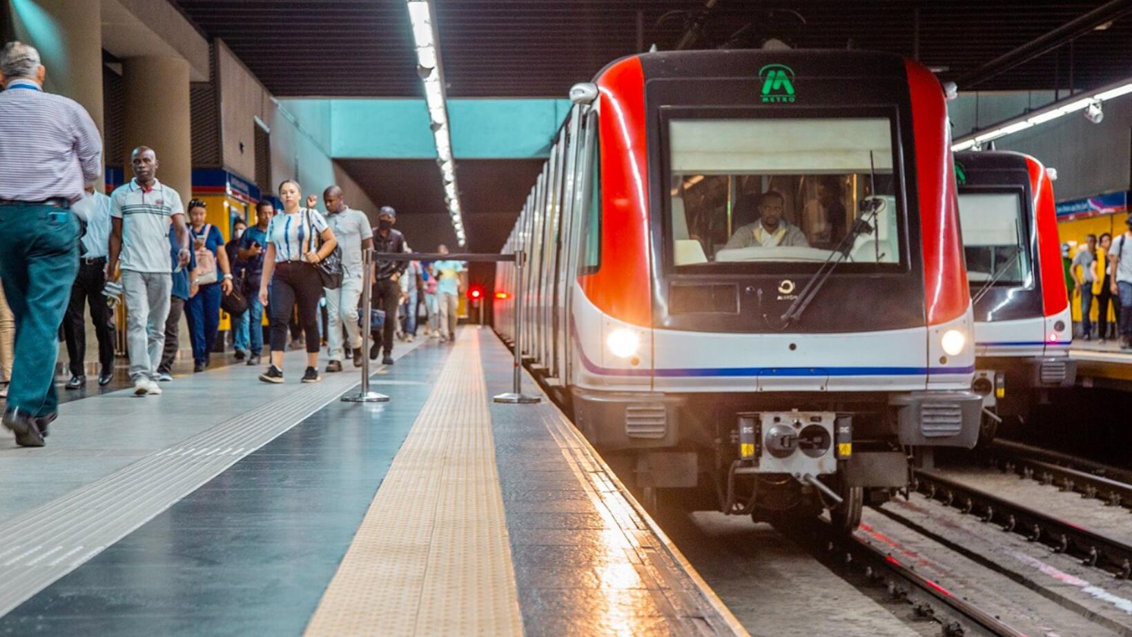 Reportan avería en la Línea 2 del Metro de Santo Domingo