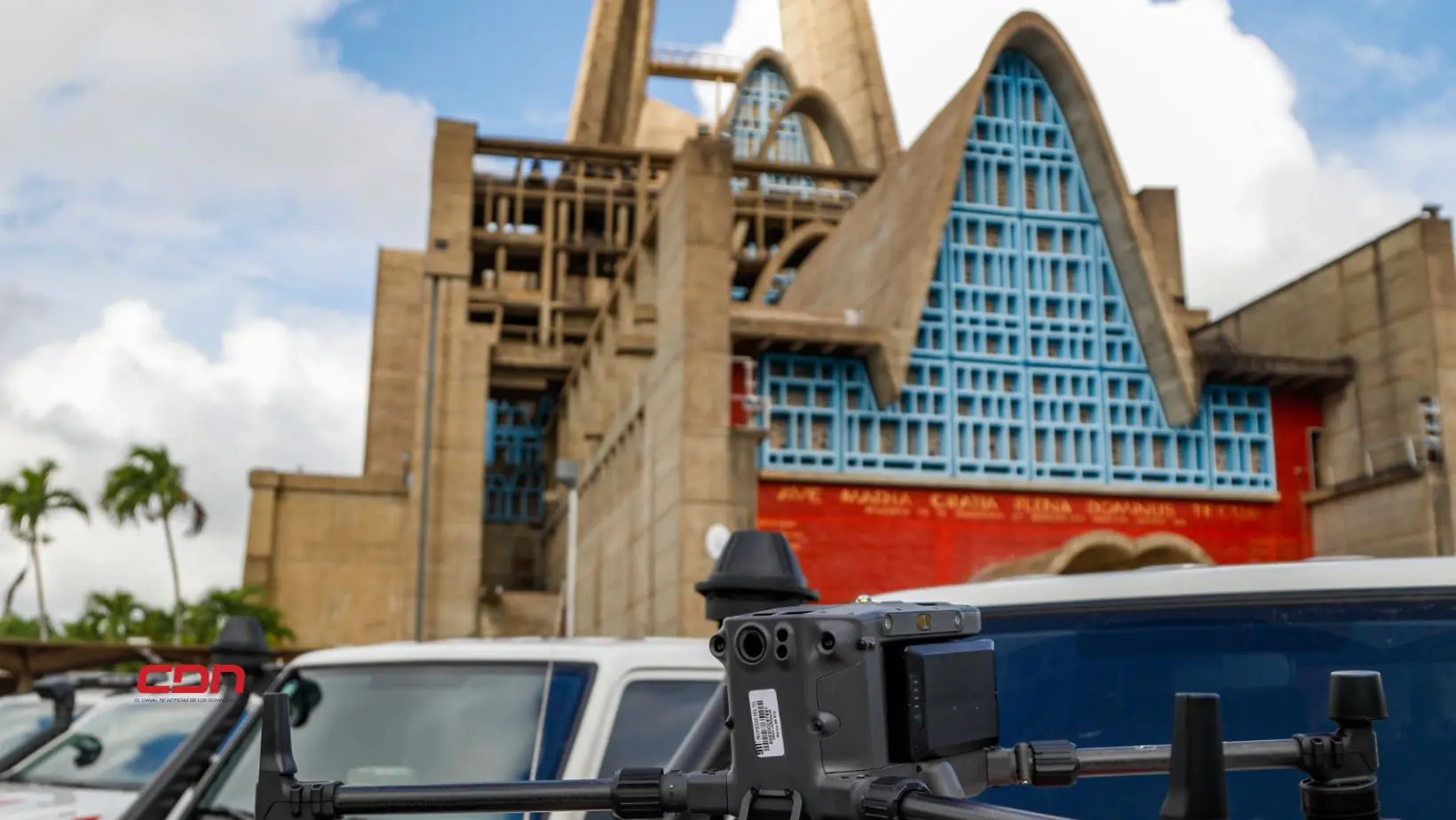 911 incorpora drones para Operativo Virgen de la Altagracia 2025