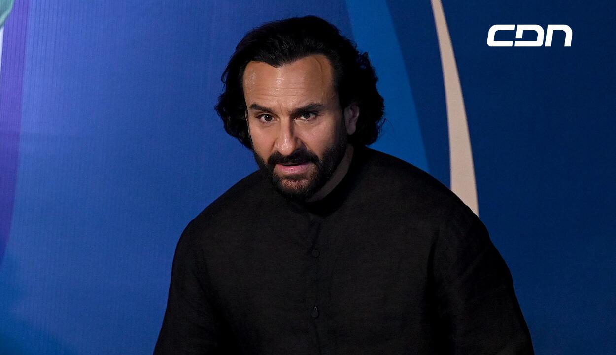 Hieren de gravedad a estrella de Bollywood Saif Ali Khan