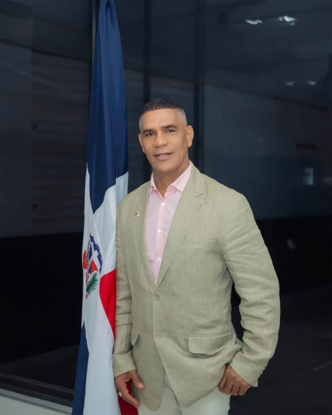 Alexis Peguero, presidente de la Federación Dominicana
