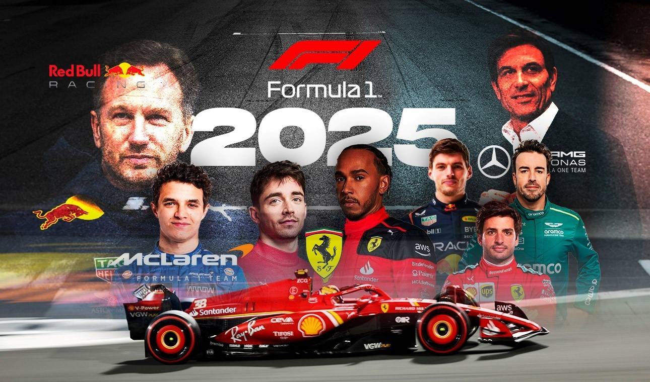 Fórmula 1 2025: calendario de carreras y pilotos confirmados