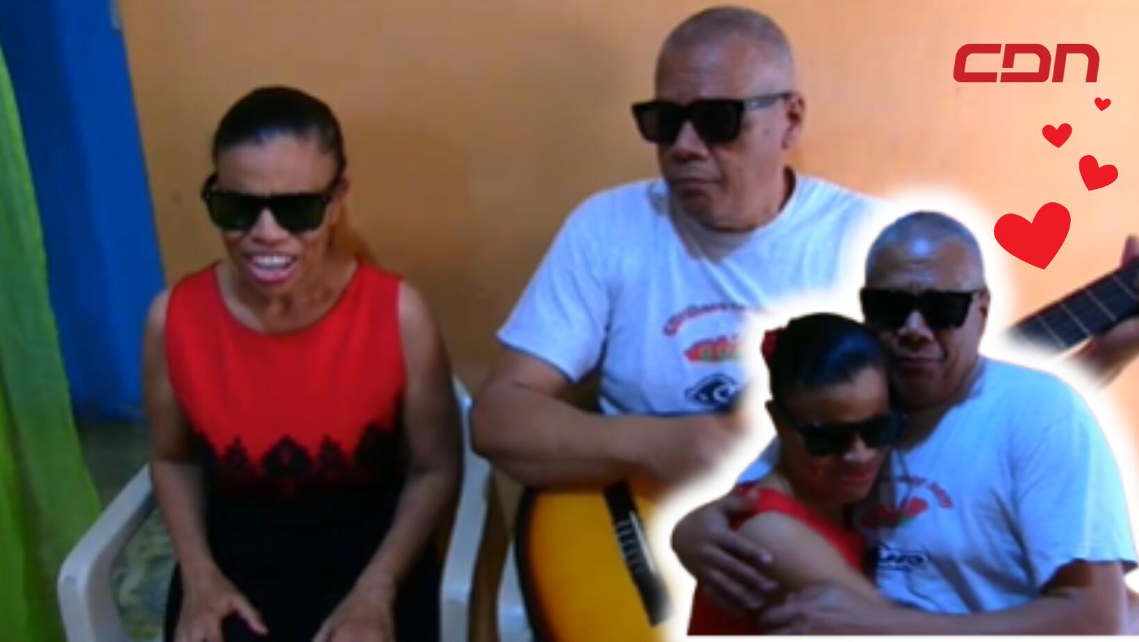 Pareja no vidente con 23 años de casados cuentan su historia