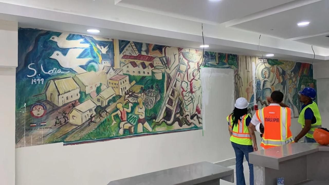 Familiares del artista Silvano Lora denuncian vandalizan mural