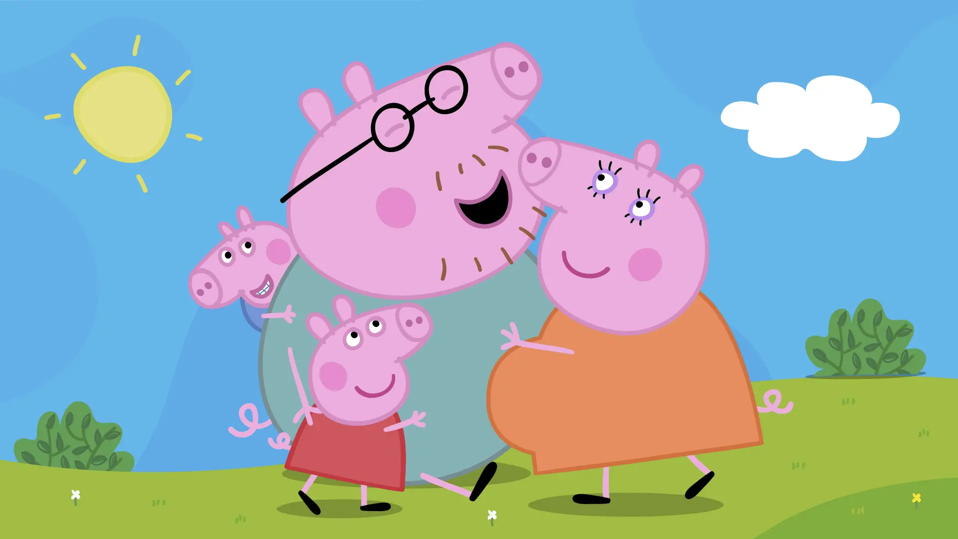 Mamá Pig, la madre de la cerdita Peppa, está embarazada