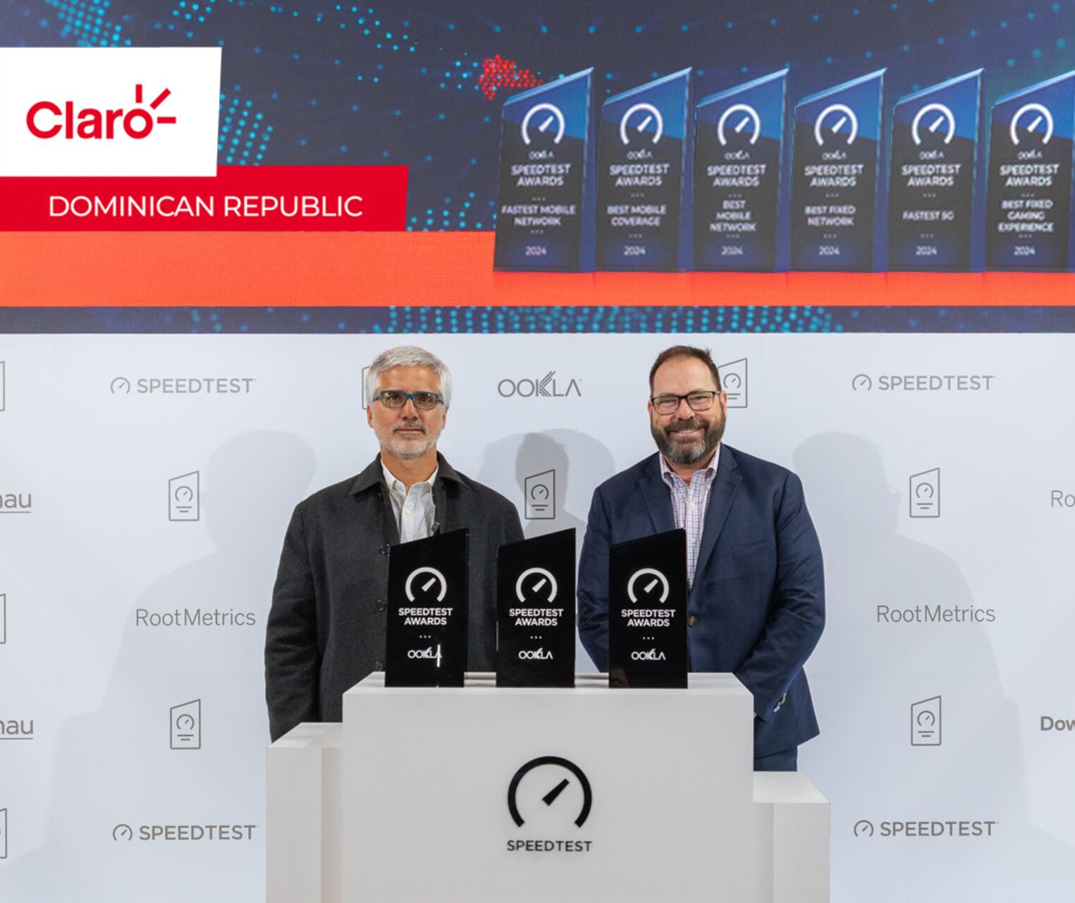 Claro Dominicana: premio SpeedTest a Mejor Red Fija y Móvil