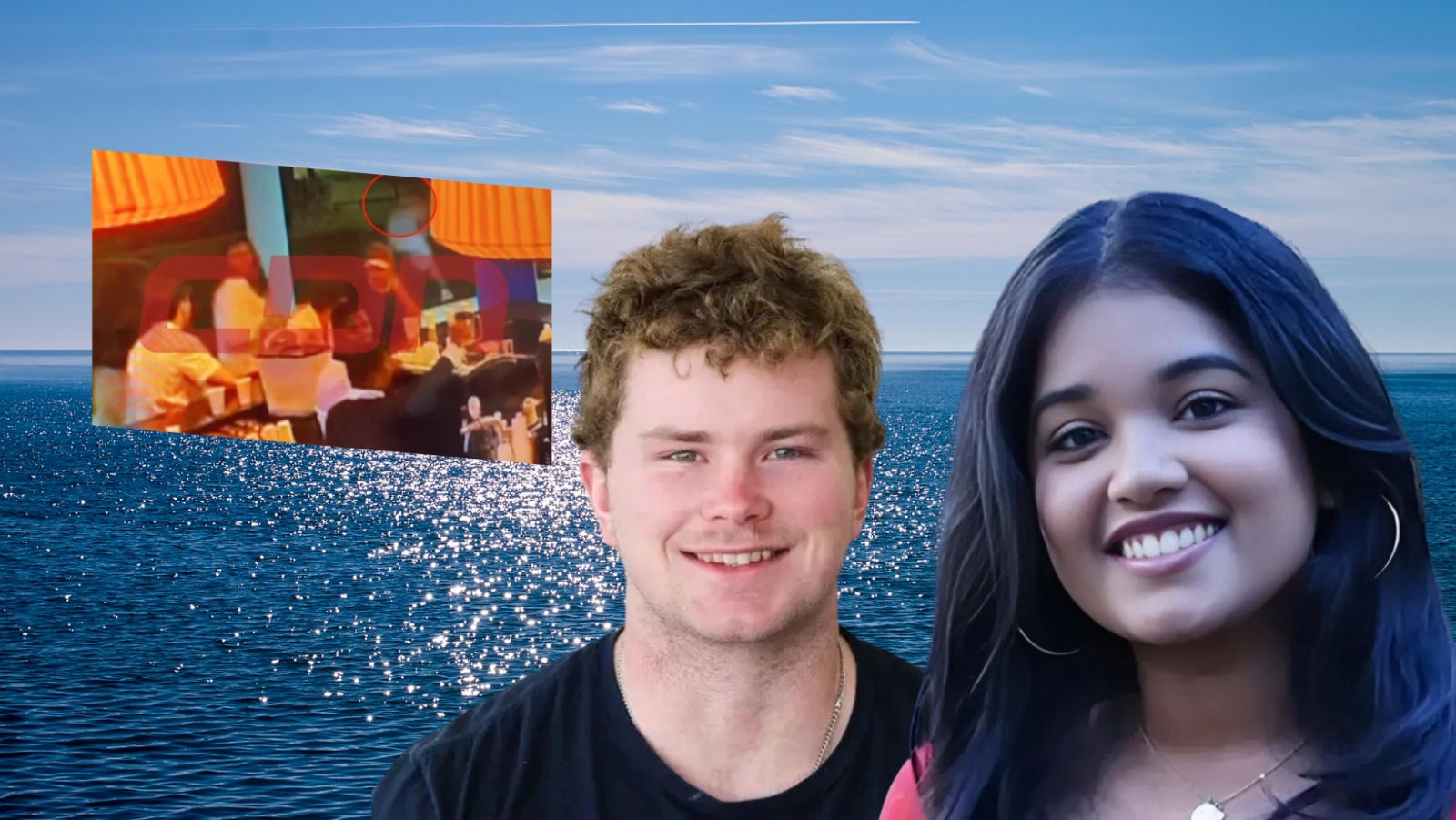 Turista desaparecida y Joshua vomitando en un bar