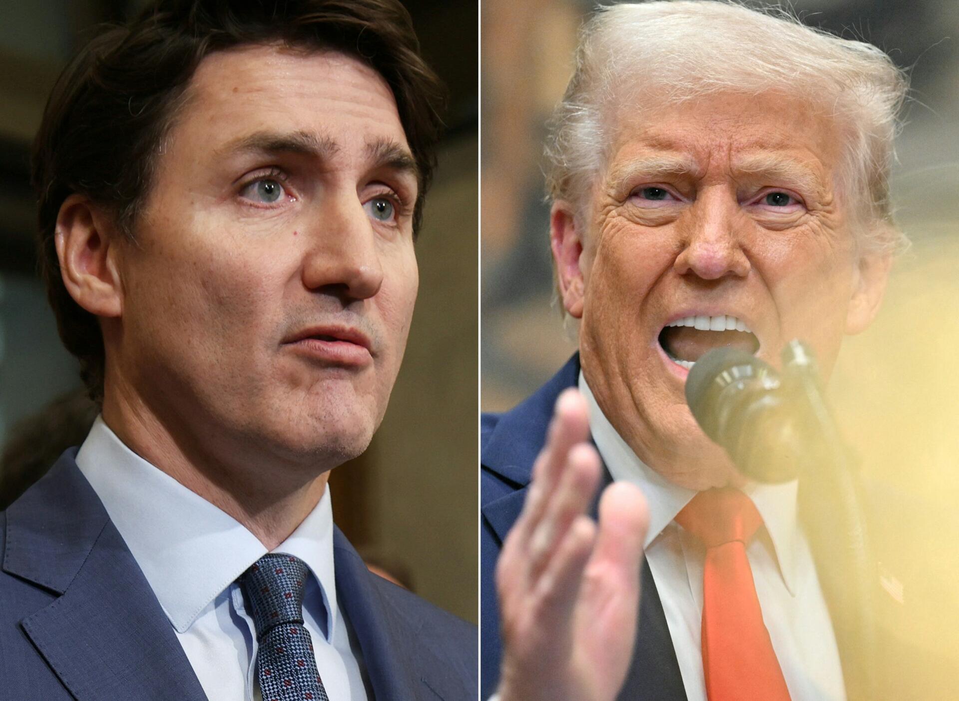 Trump y Trudeau tienen una llamada "acalorada"