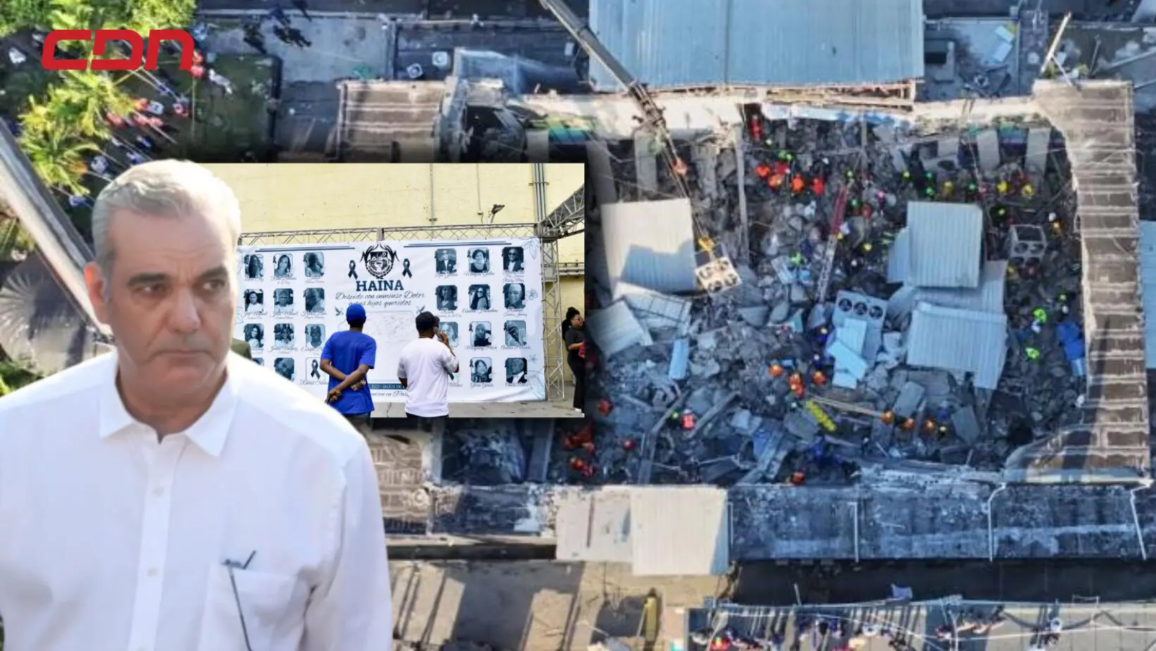 Abinader asistirá a misa en Haina por fallecidos en tragedia Jet Set