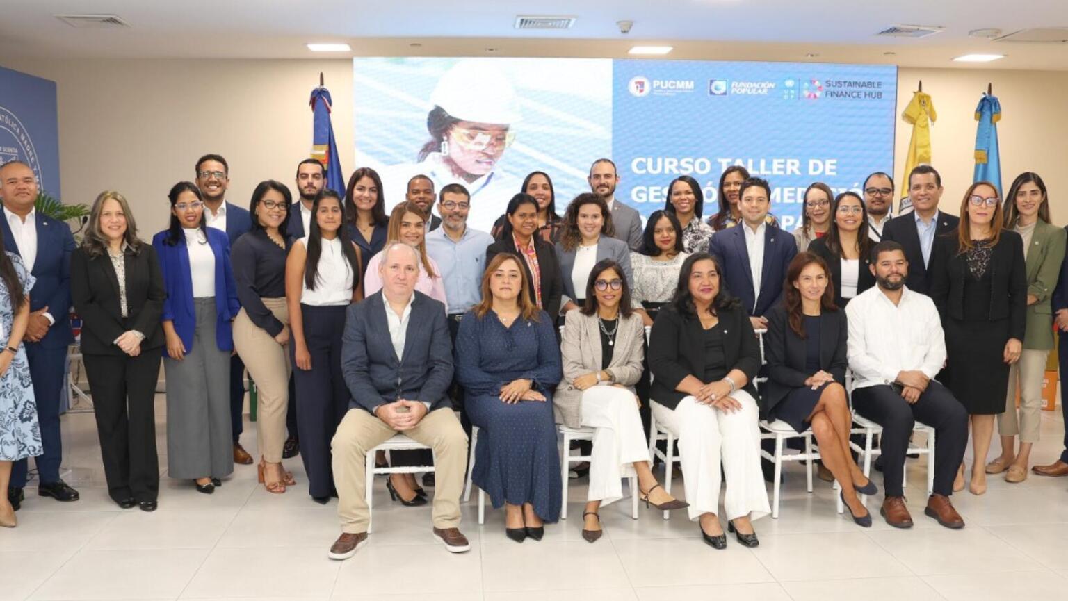 PNUD, PUCMM y Fundación Popular forman en sostenibilidad