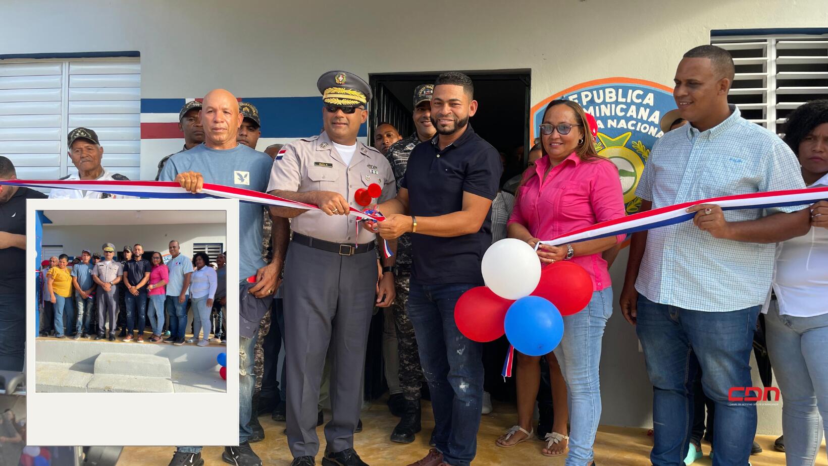 Inauguran destacamento policial en comunidad de Nagua