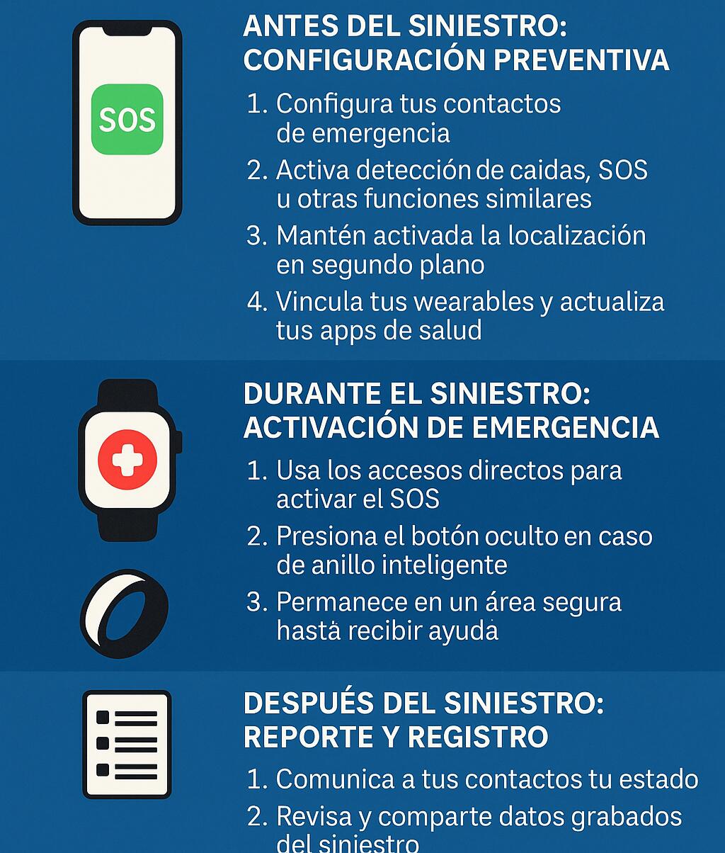 Tecnologías que pueden salvar vidas en un siniestro