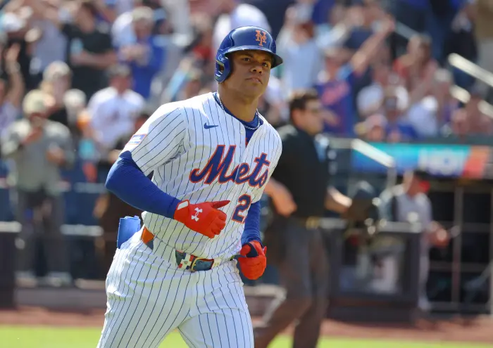 Aaron Judge apoya a Juan Soto en su regreso al Yankee Stadium