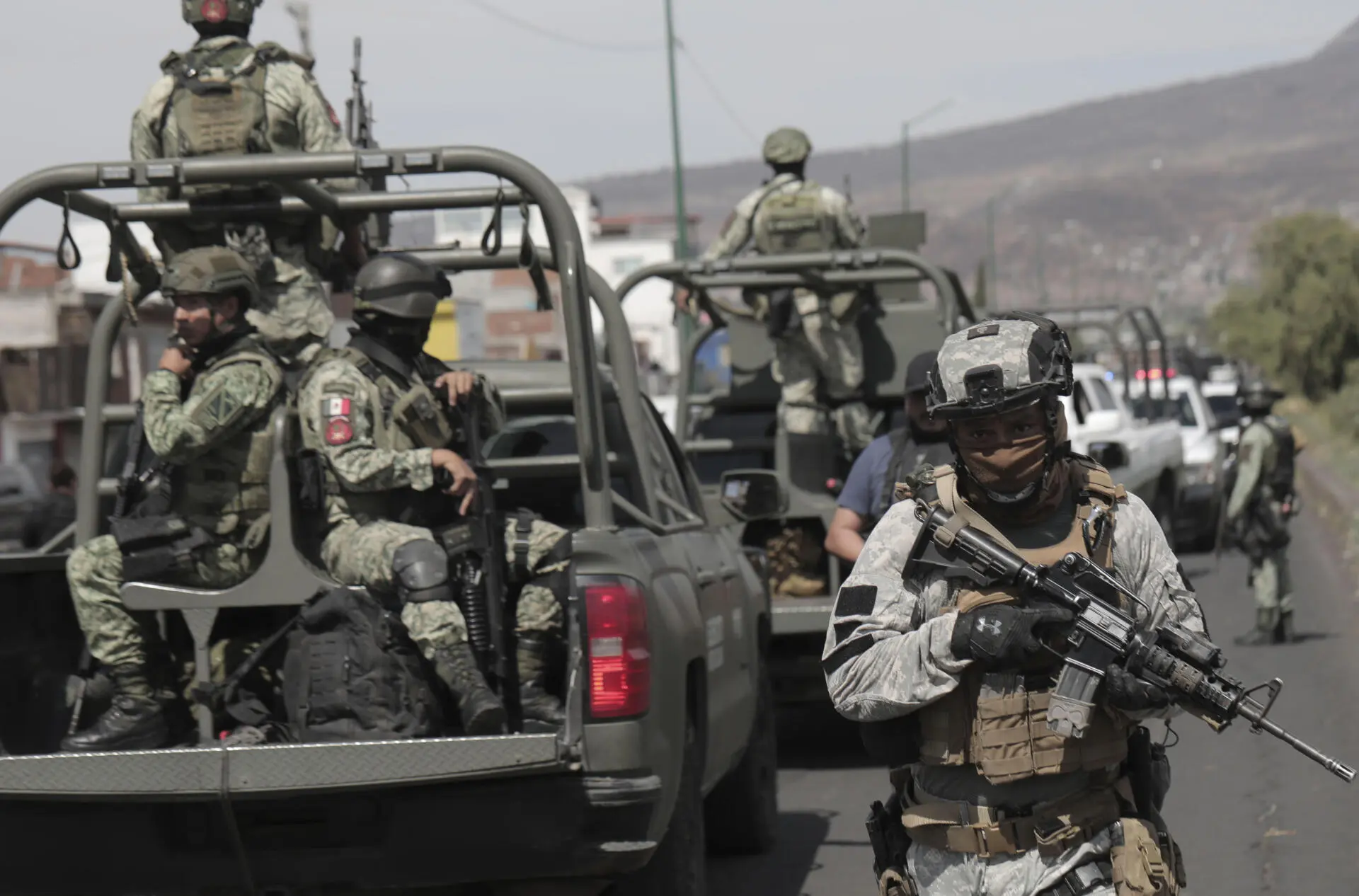 Mueren seis militares mexicanos
