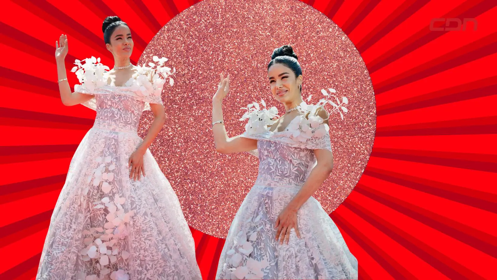 Aclaran confusión sobre vestido de Massiel Taveras en Cannes