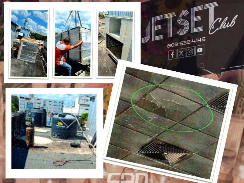 Sobrecarga causó colapso del techo en discoteca Jet Set